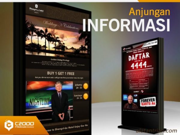 Anjungan Informasi - 0341-488890 Pakar Sistem Mesin Antrian Indonesia
